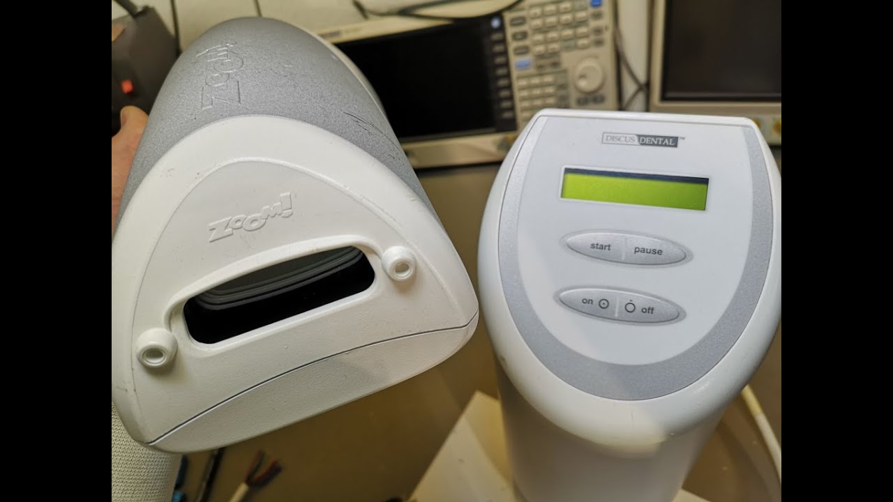 Discus Dental Zoom UVA teeth whitening HID lamp 436nm 200watt Teardown ...