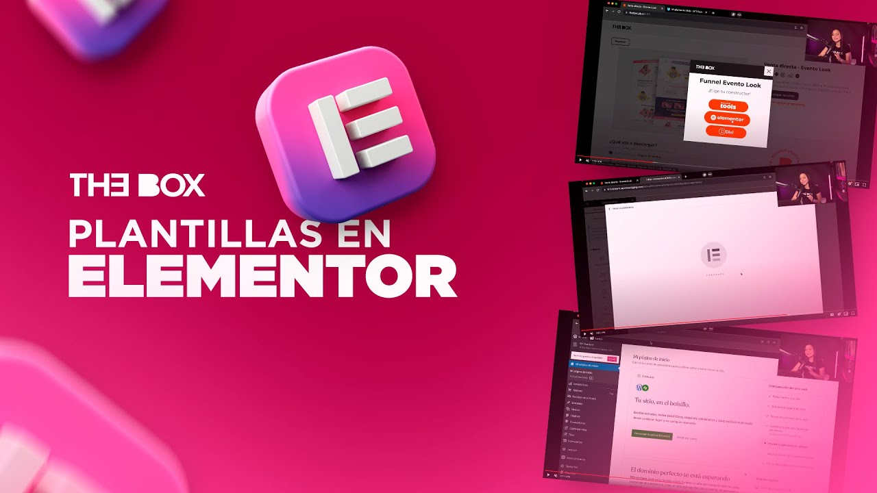¿Cómo utilizar las Plantillas de The Box con Elementor? Ep 10 - YouTube