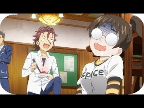 Experimenting Food on Shiomi - Shokugeki no Soma S3 EP 21 - YouTube