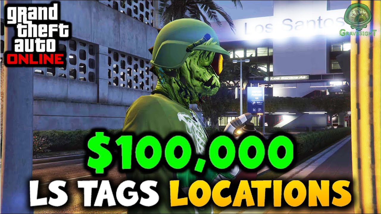 GTA Online LS Tags Locations August 29 - Find All 5 Tags FAST for Big ...