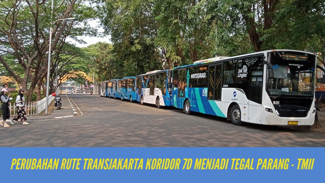 Rute Wisata Taman Mini Indonesia Indah TransJakarta Koridor 7D di ...