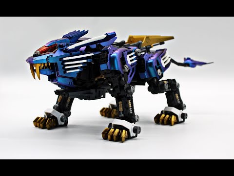 1/72 Kotobukiya Zoids Blade Liger - Enhancing With SMS Paints + Basic Kit Review & Panel Line