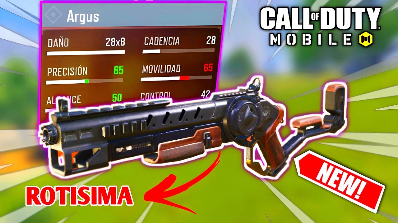 Domina la Clase Argus en Callof Duty Mobile | Argus cod mobile BR - YouTube