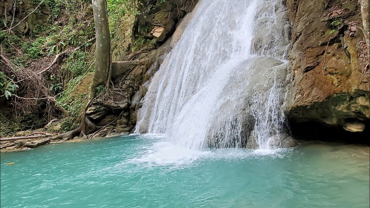 Majestic Waterfalls @Hacienda Maria, Buruanga, Aklan - YouTube