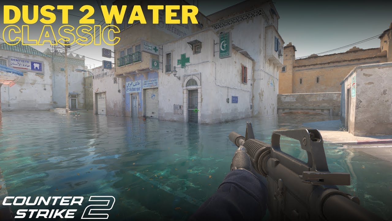 Dust 2 Water | Classic | Workshop Maps | CS2 - YouTube