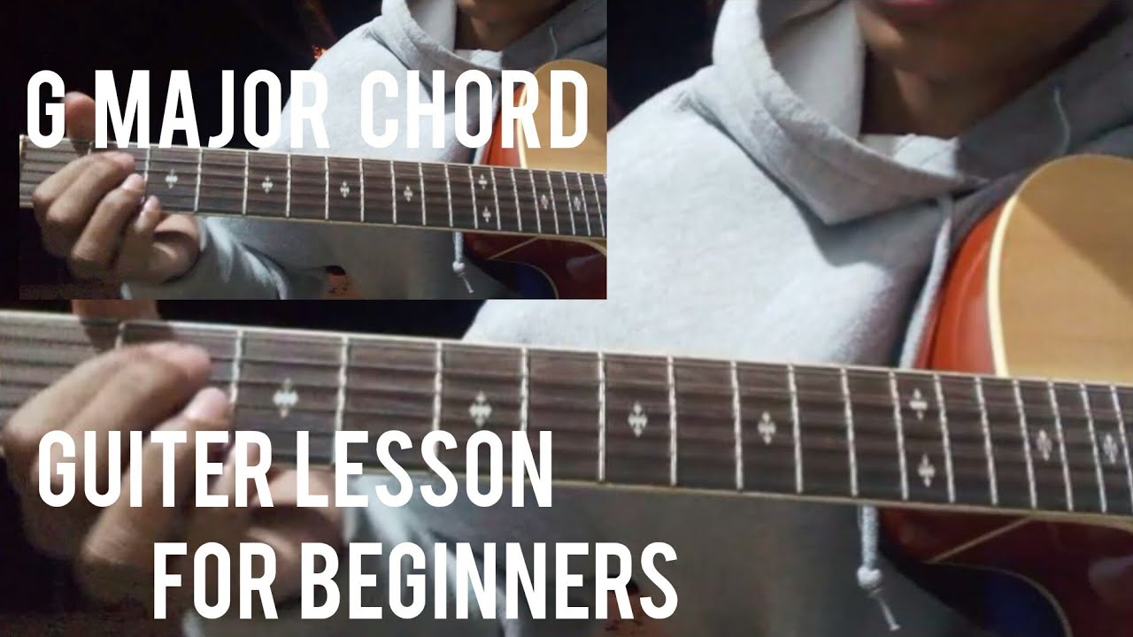 G major chord || guitar lesson for beginners|| guiter lesson - YouTube