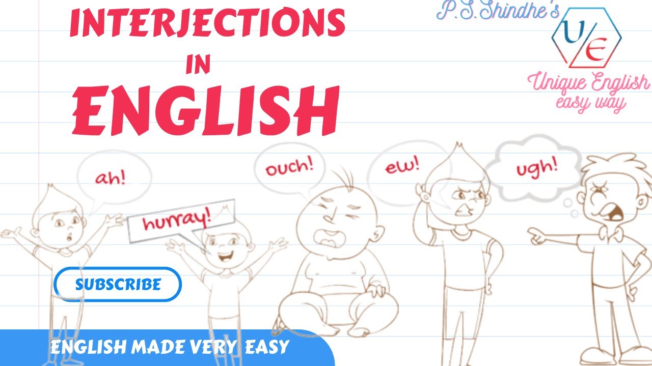 The 12 parts of speech: 11. INTERJECTIONS | From 'Wow!' to 'Oops!': The ...