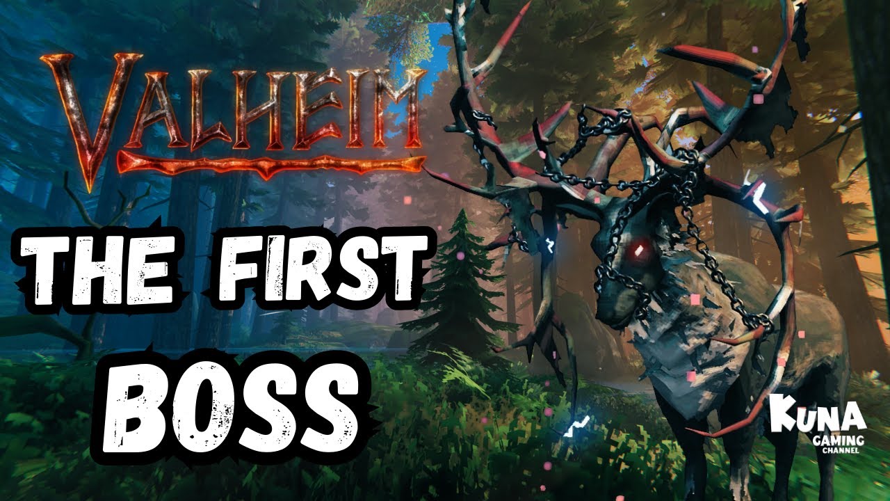 FIGHTING THE FIRST BOSS | Valheim Adventures | PART 3 - YouTube