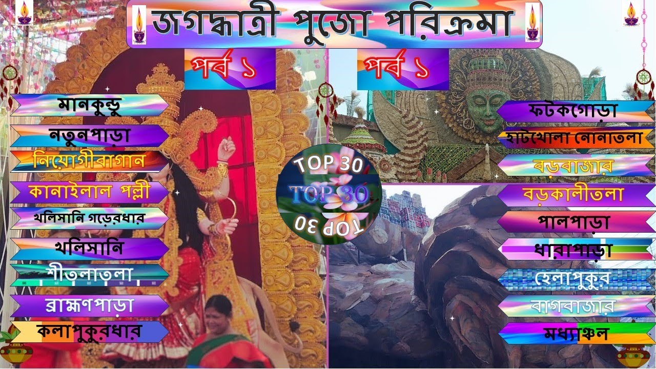 CHANDANNAGAR JAGADHATRI PUJO 2023। CHANDNNAGAR PUJO GUIDE। CHANDANNAGAR ...