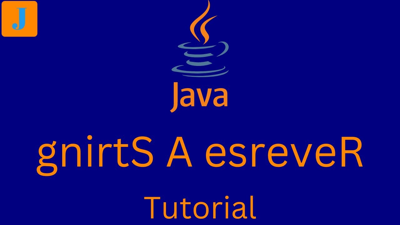 Java How To Reverse A String YouTube java-how-to-reverse-a-string-youtube
