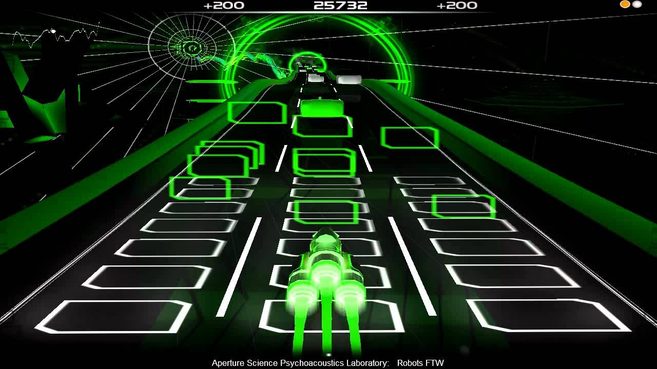 Audiosurf - Aperture Science Psychoacoustics Laboratory - Robots FTW ...