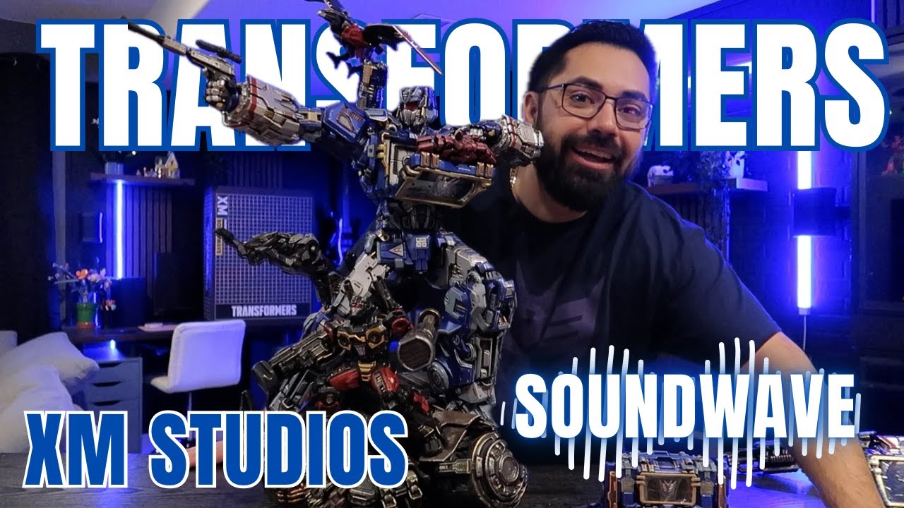 TRANSFORMERS XM STUDIOS SOUNDWAVE UNBOXING - YouTube