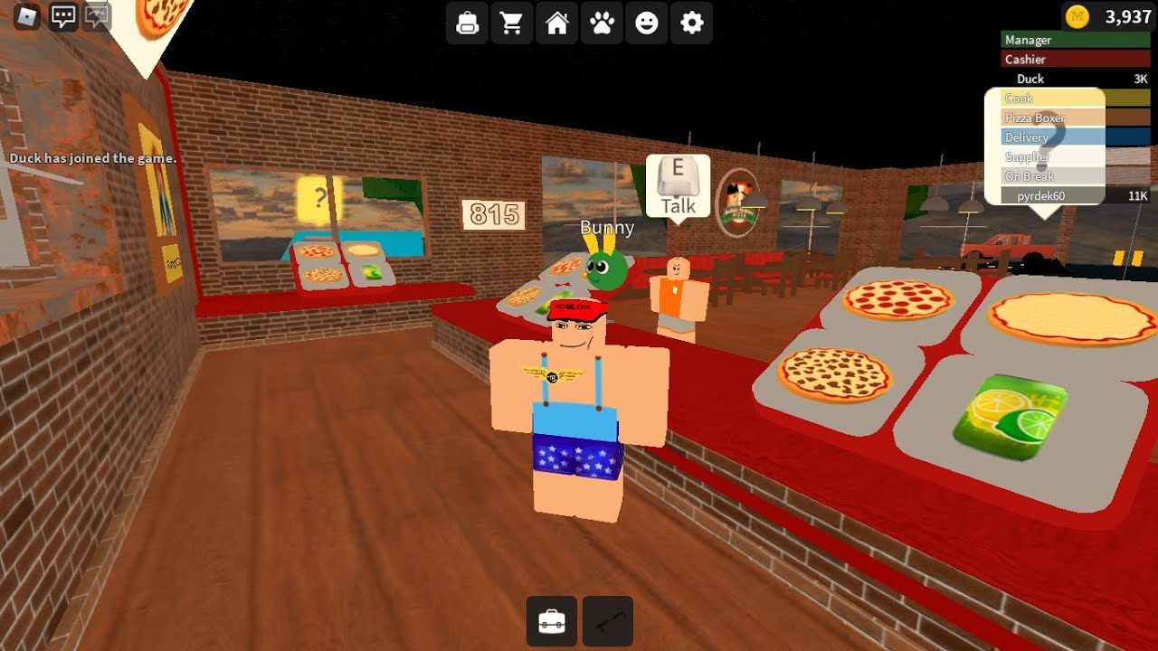 [1:04.680] Roblox Work at a Pizza Place - 10 Orders Normal Cashier ...