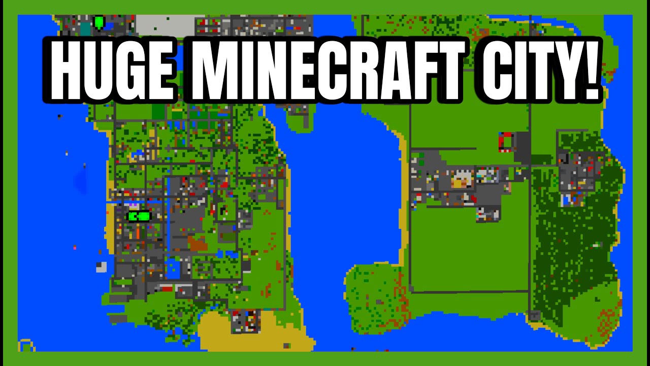 Exploring One of Minecraft's Oldest and Largest Cities - YouTube