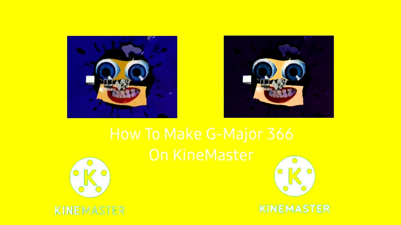 How To Make G-Major 366 On KineMaster - YouTube