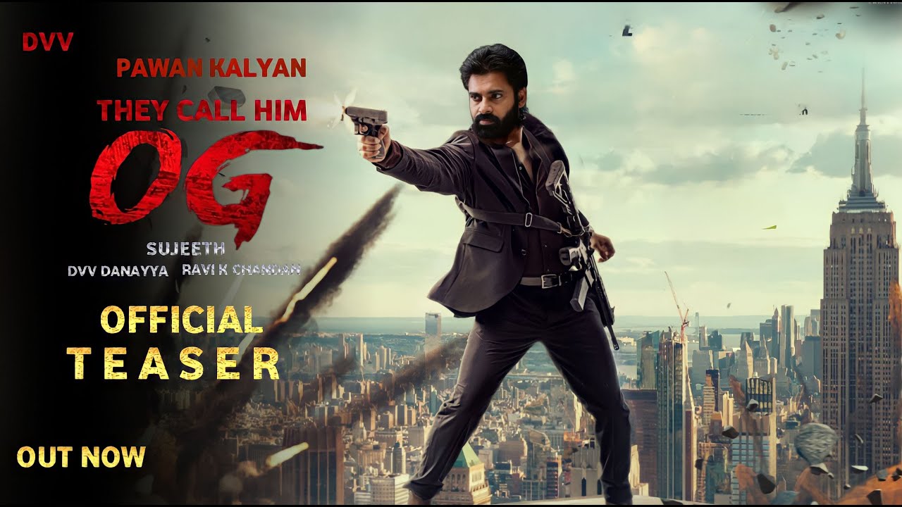 OG - Pawan Kalyan Intro First Look Teaser | Priyanka Mohan,Sujith,DVV ...