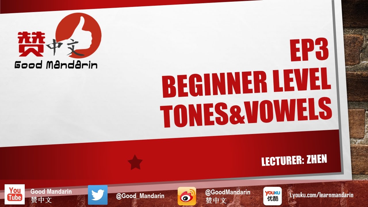 ep3 [Beginner] LEARN CHINESE PINYIN IN 5 MINS#Good Mandarin赞中文 - YouTube
