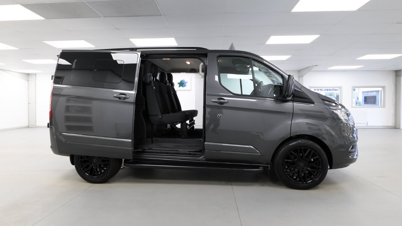 Ford Transit Custom 300 2.0 Metallic Magnetic Grey EcoBlue SWB Limited ...