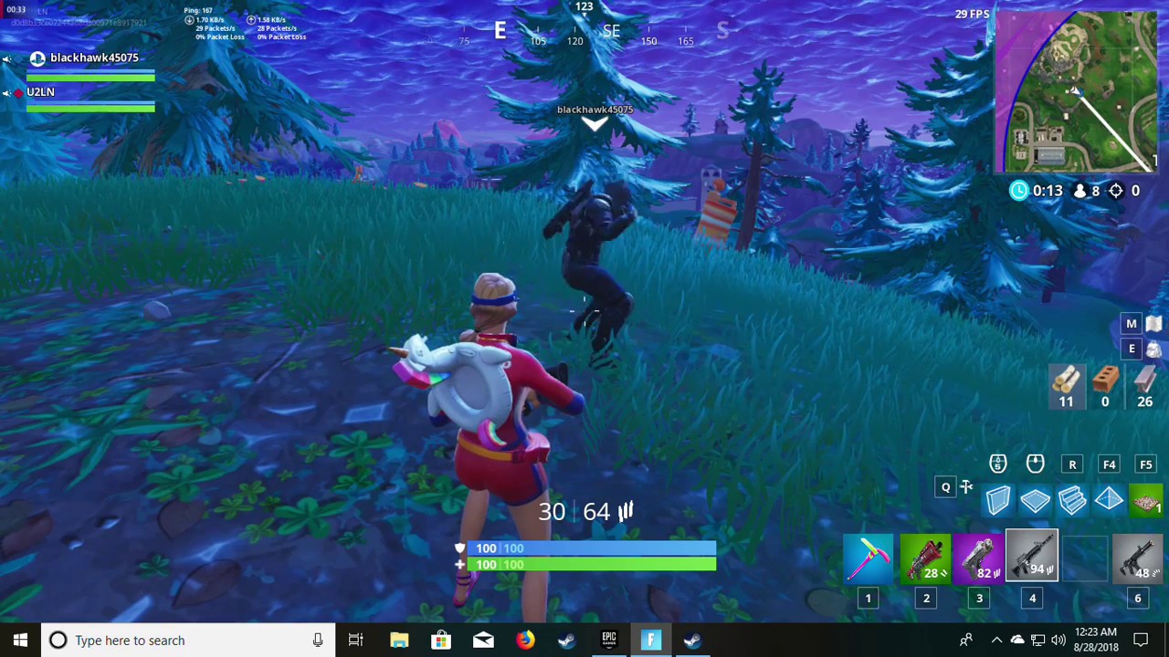 Fortnite Animation Bug - YouTube