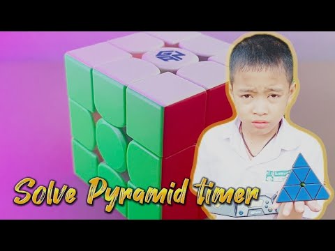 Rubik’s cube pyramid timer family Zone EP. 85 - YouTube