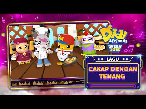Cakap Dengan Tenang | Didi & Friends Dream Jobs | Lagu Baharu Didi & Friends
