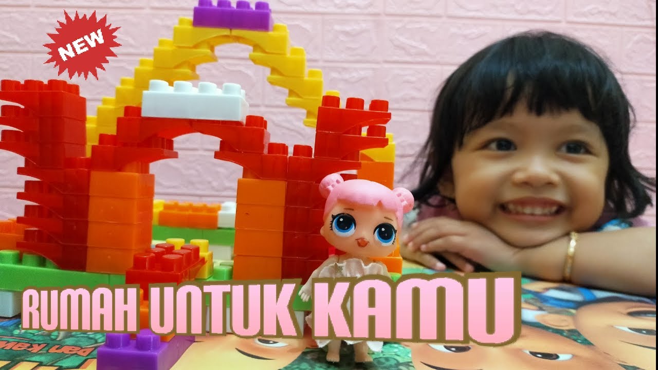Membuat rumah dari lego untuk Boneka LOL | putri cantika - YouTube