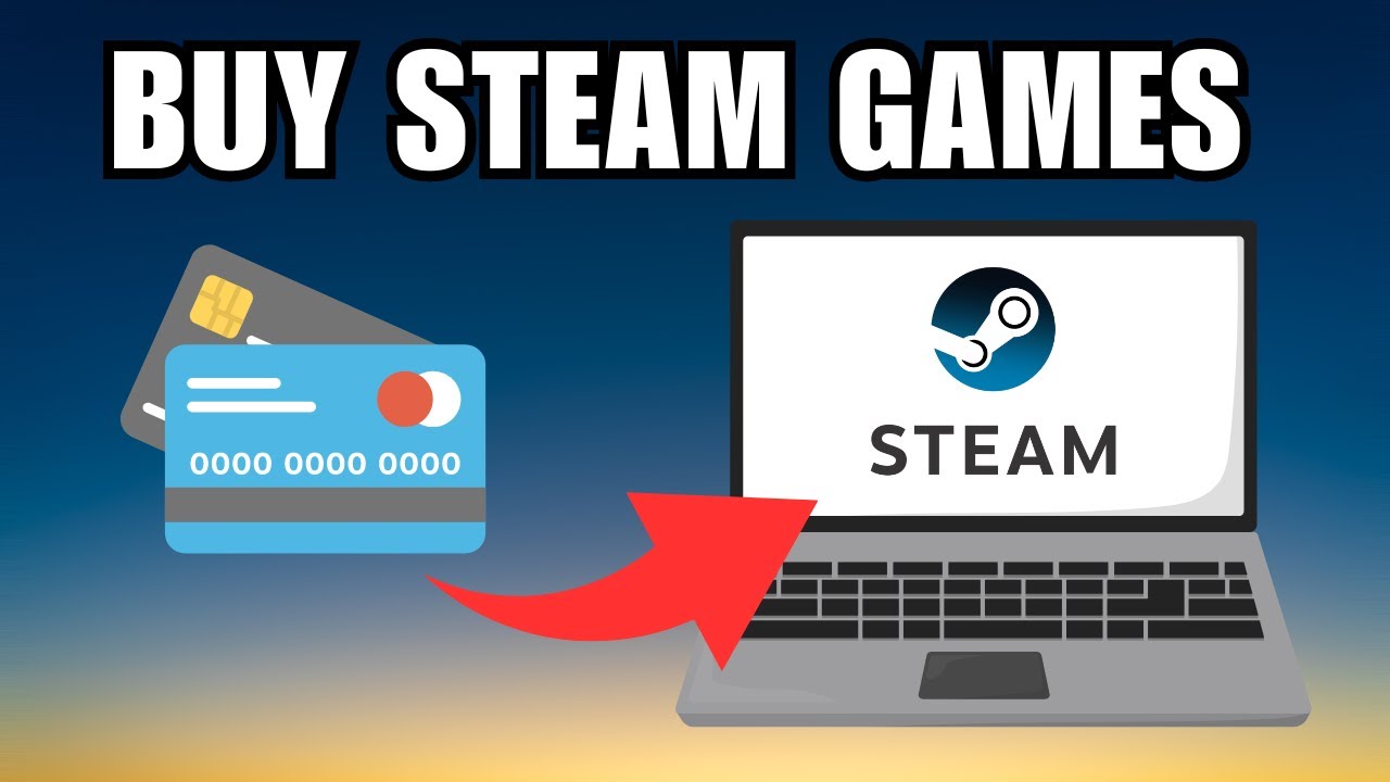 How To Buy Steam Games With Visa Gift Card - YouTube