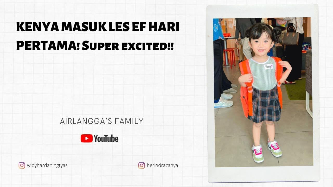 Les EF kelas anak 2-3 tahun! Small stars 1! Hari pertama excited banget ...