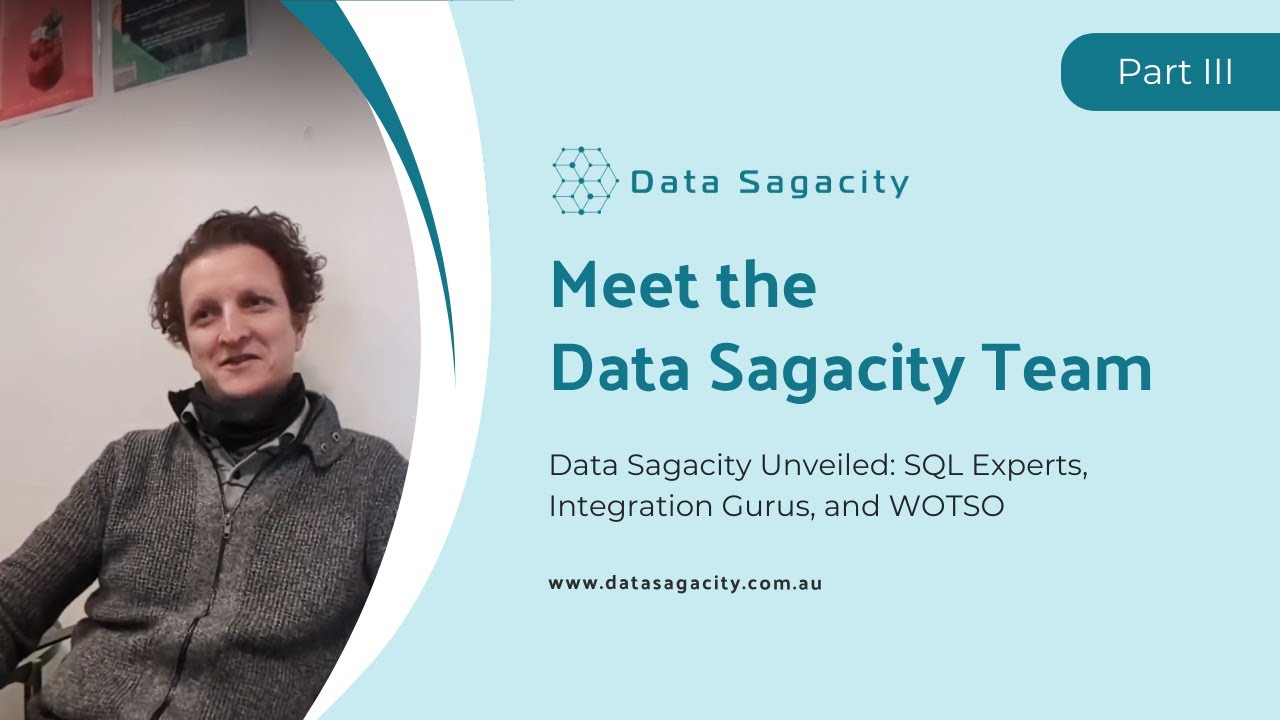 Data Sagacity Unveiled: SQL Experts, Integration Gurus, and WOTSO - YouTube