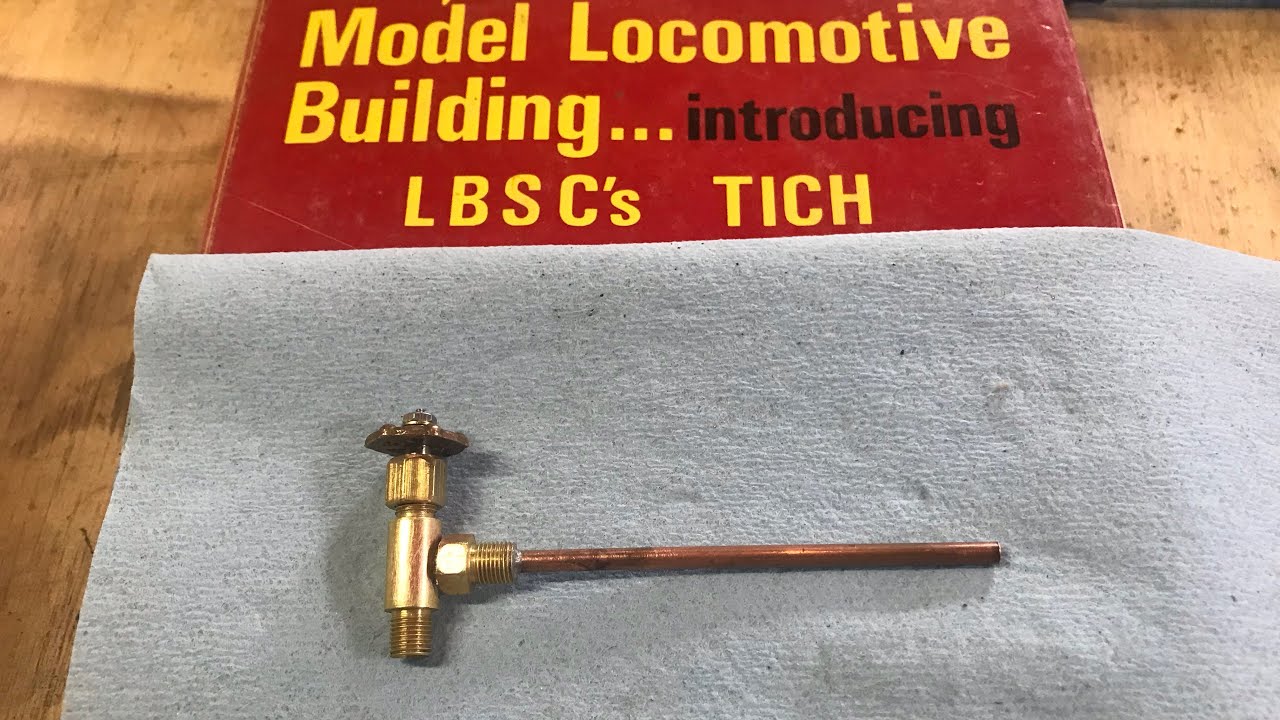 37. LBSC TICH LOCOMOTIVE project, By Pass Valve build - YouTube