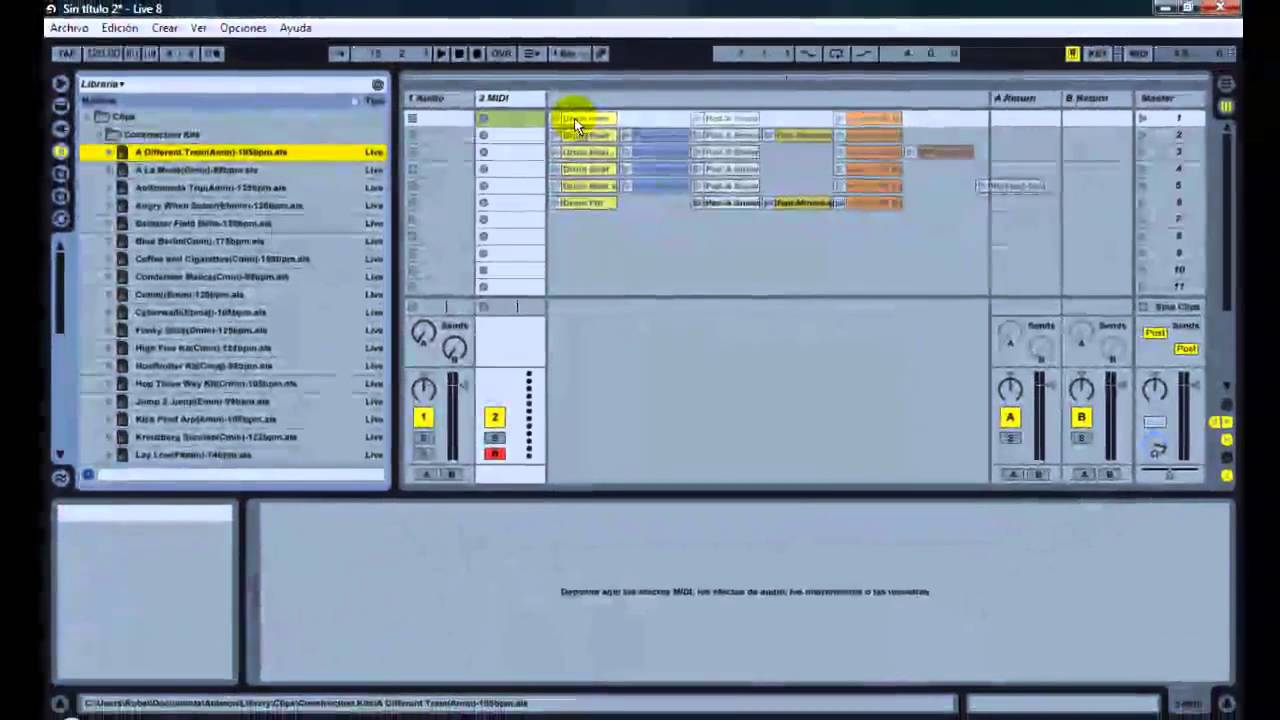 Ableton Live 8 (Video Tutorial Básico - PARTE I) - YouTube