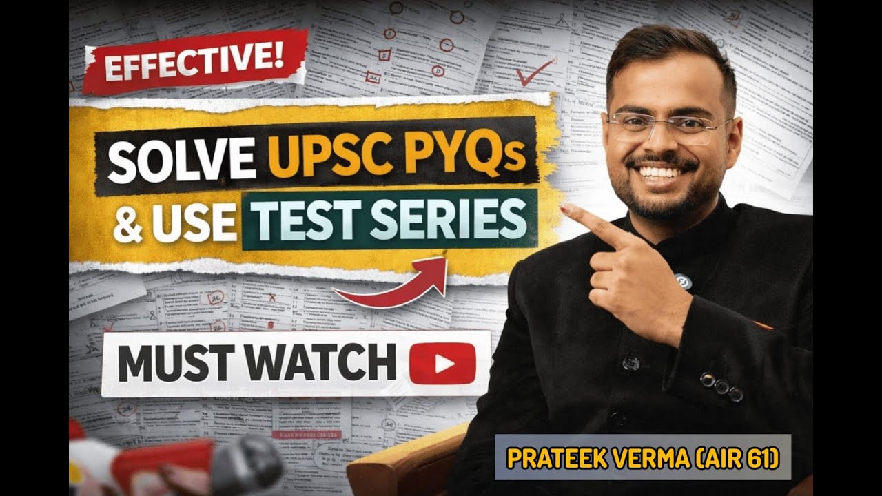 UPSC PYQs and Test Series Decoded | Expert Series | Uniform Calling ...