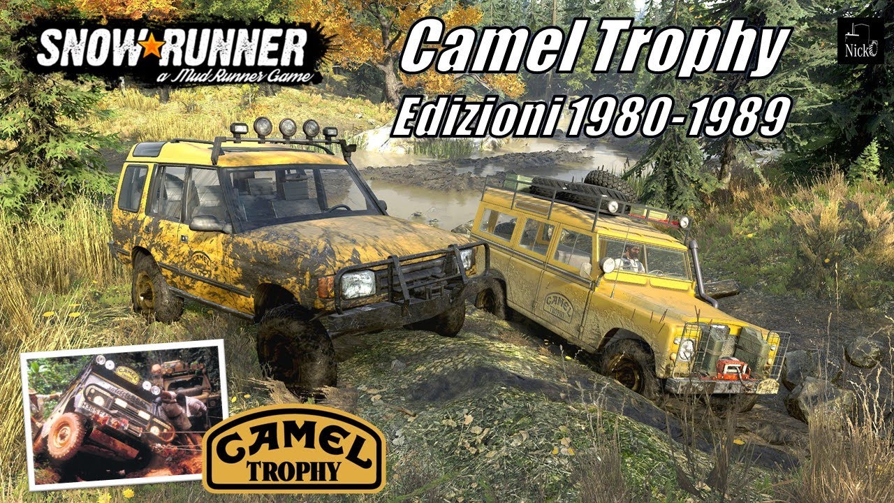 Snow Runner 🚙 Offroad & Camel Trophy 🐪 Le edizioni 1980-1989! - YouTube