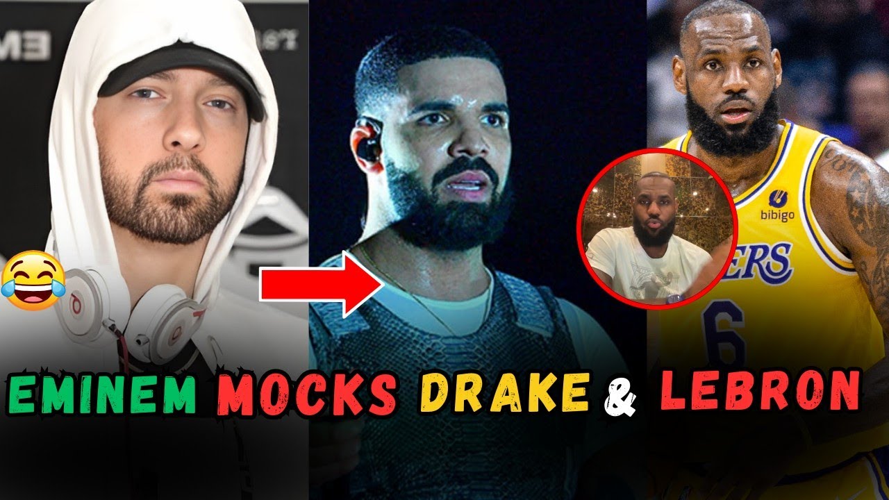 Eminem Mocks Drake And LeBron James in Slim Shady vs. Marshall Mathers THE FACE-OFF - YouTube
