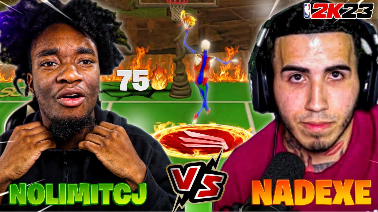 NADEXE TRIED TO EXPOSE ME AND RAGES ON NBA 2K23... NOLIMITCJ VS NADEXE ...