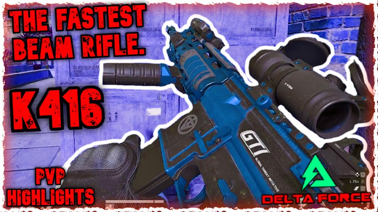 The K416 MELTS TEAMS. Delta Force Hawk Ops - YouTube