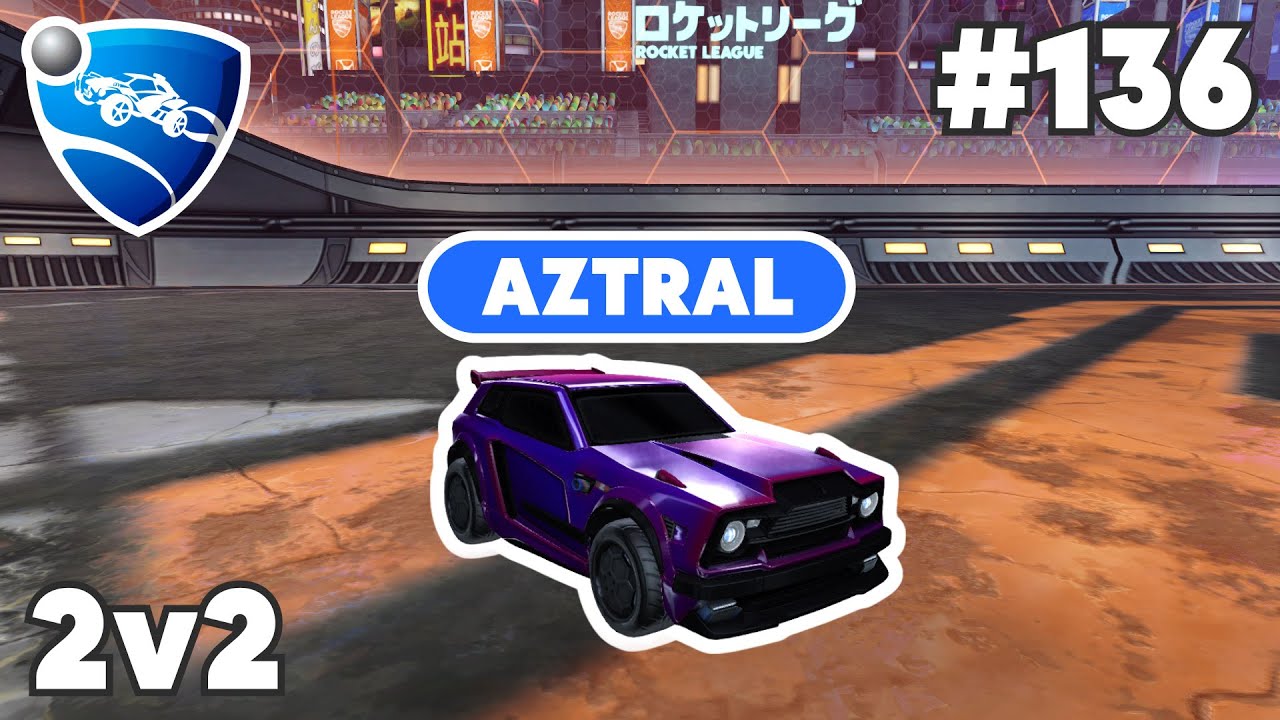 AztraL Ranked 2v2 PRO Replay #136 - Rocket League Replays - YouTube