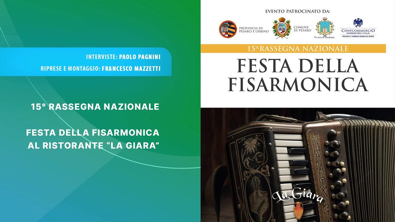 13° RASSEGNA NAZIONALE "FESTA DELLA FISARMONICA" ALLA GIARA - YouTube