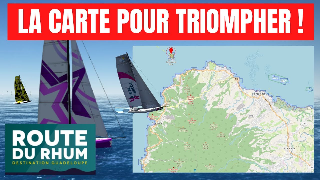 ROUTE du RHUM : DÉCOUVREZ L'ASTUCE des MEILLEURS pour GAGNER & POINT ...