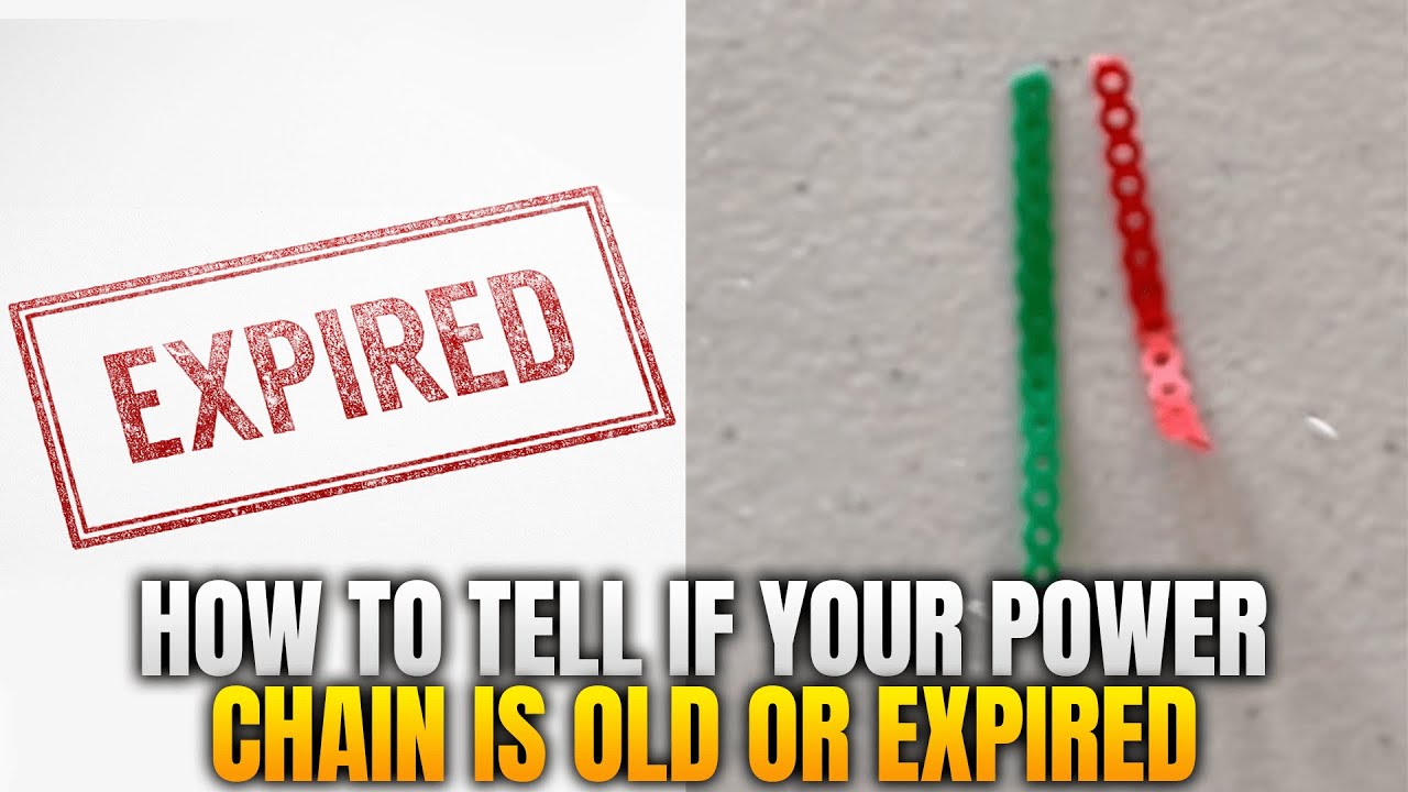 How to Tell if your Power Chain is Expired - YouTube