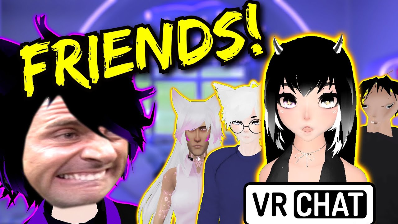 How to make friends online and on VRchat?? - YouTube