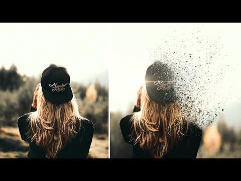 Adobe Photoshop Parçalanma Efekti - Dağılma Efekti