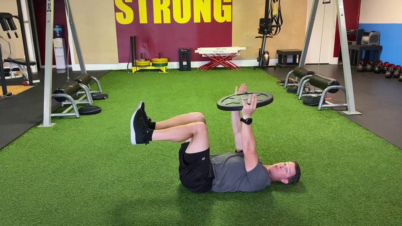 ½ Dead Bug w/Plate Hold - YouTube