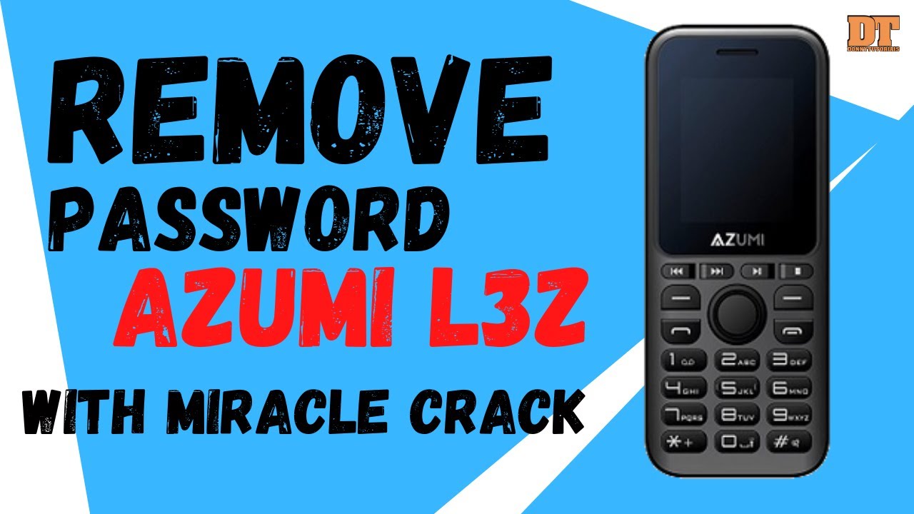 FACTORY RESET AZUMI L3Z WITH MIRACLE BOX - YouTube