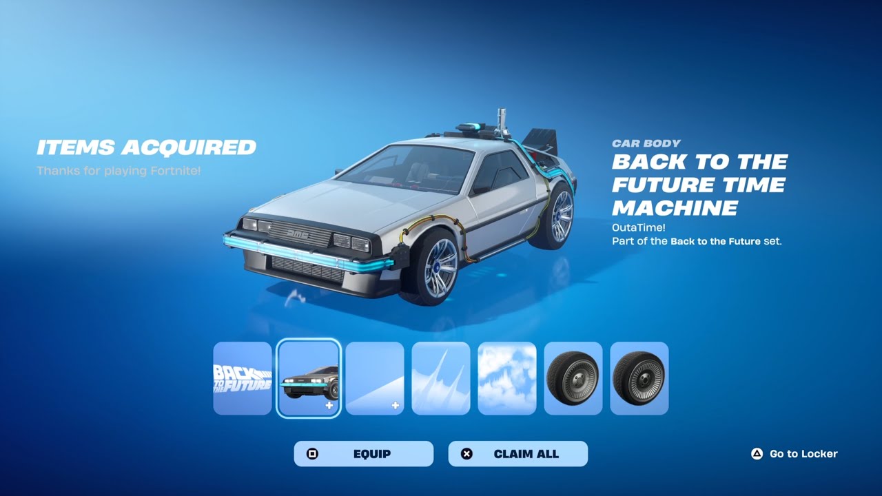 HOW TO GET BACK TO THE FUTURE TIME MACHINE DELOREAN CAR BODY IN ...