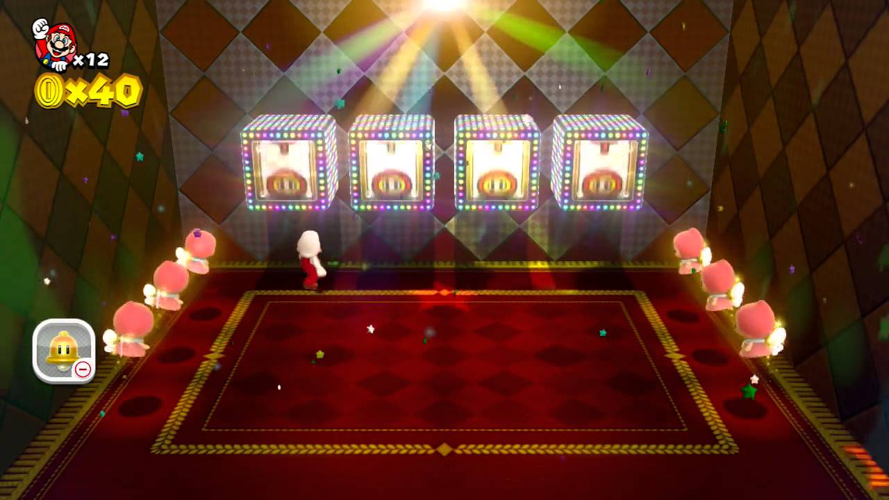 Super Mario 3D World - Slot Machine - YouTube