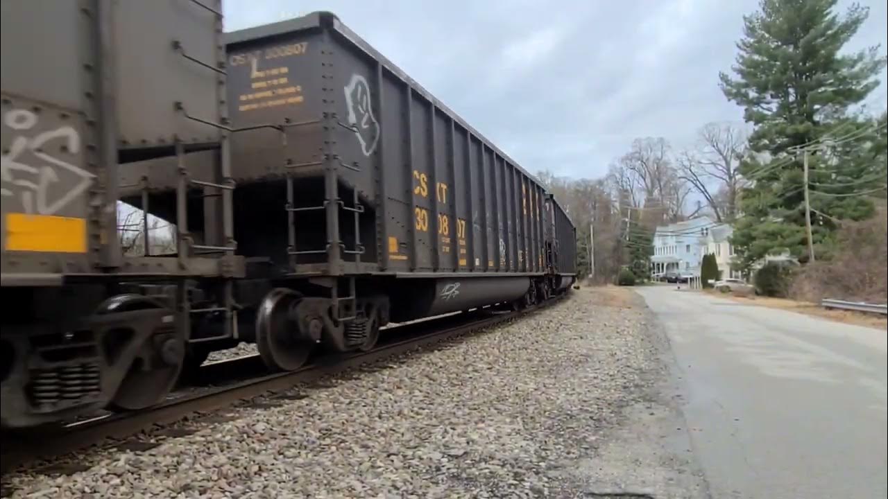 CSX Coal Train rushing through St. Denis MD - YouTube