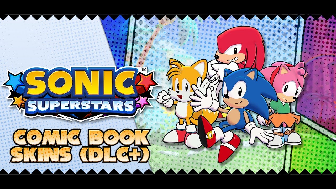 Sonic Superstars: Comic Book Edition (DLC+) First Look Gameplay (4K ...