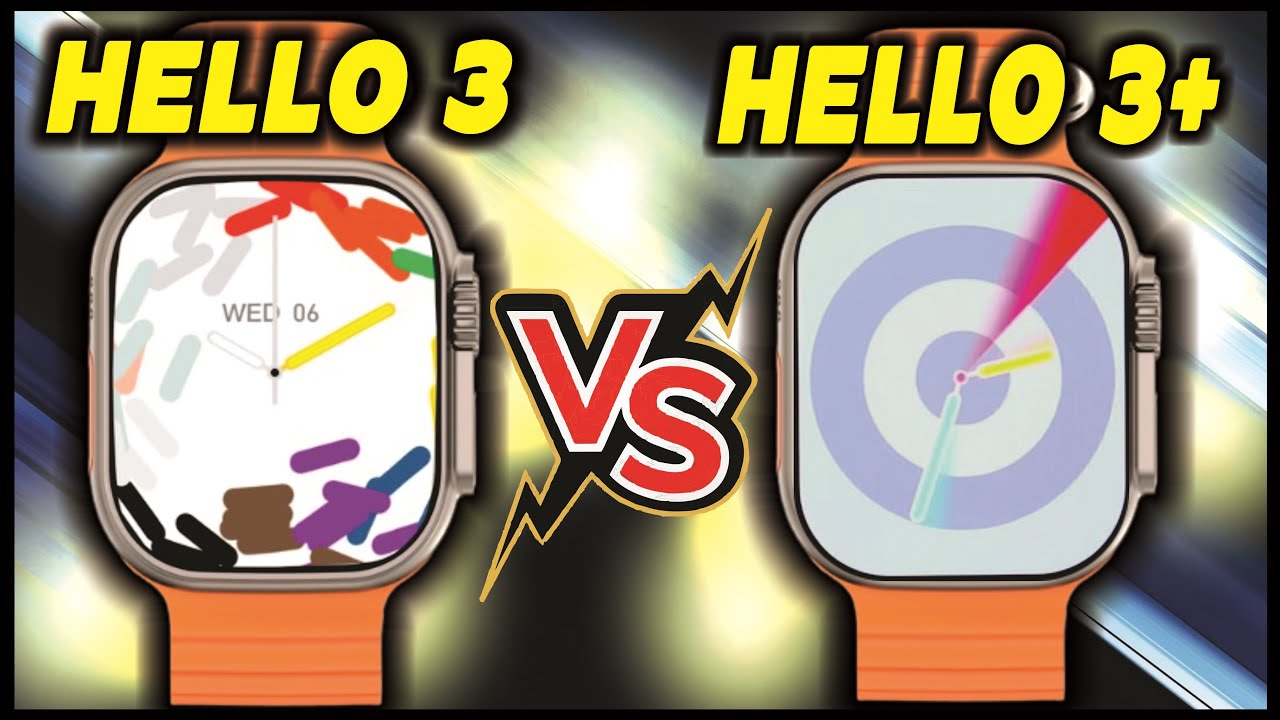 COMPARATIVO: HELLO WATCH 3 vs HELLO WATCH 3+ PLUS - O Que Mudou de ...