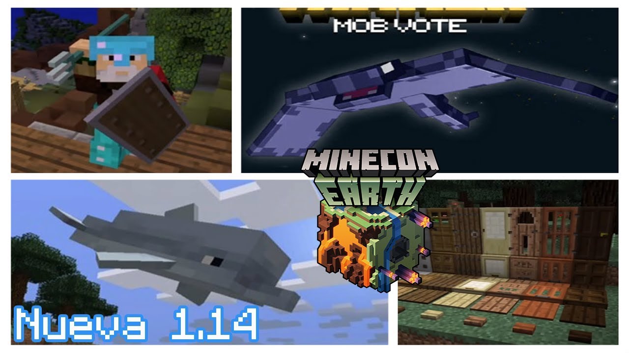Minecon Earth 2017 | Todo sobre la 1.14 nuevos cambios en Minecraft ...